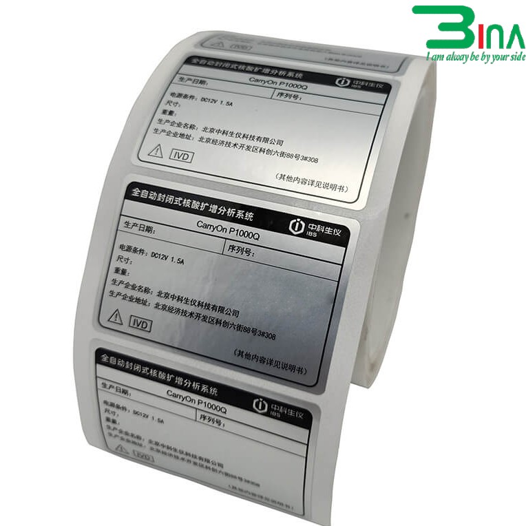 In tem decal thiếc - Công Ty TNHH Quốc Tế BiNa Việt Nam